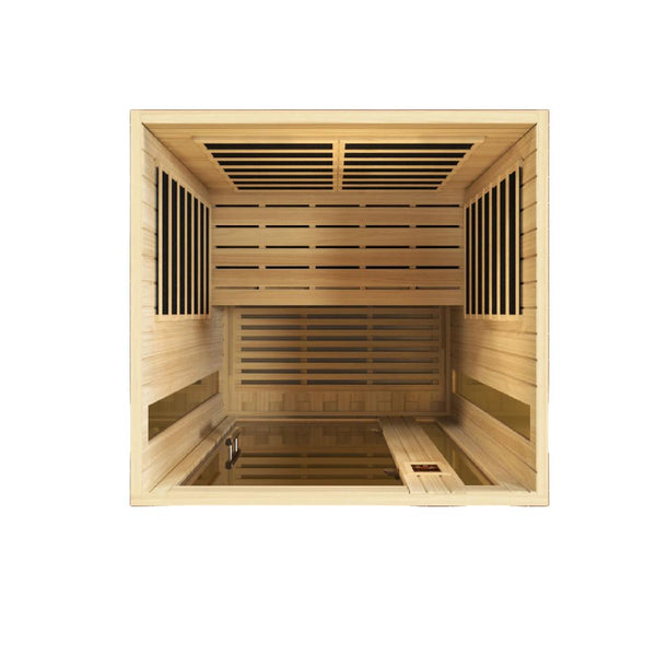 Dynamic "Vittoria Edition" 2-Person Low EMF Far Infrared Sauna DYN-622 - Competitors Outlet
