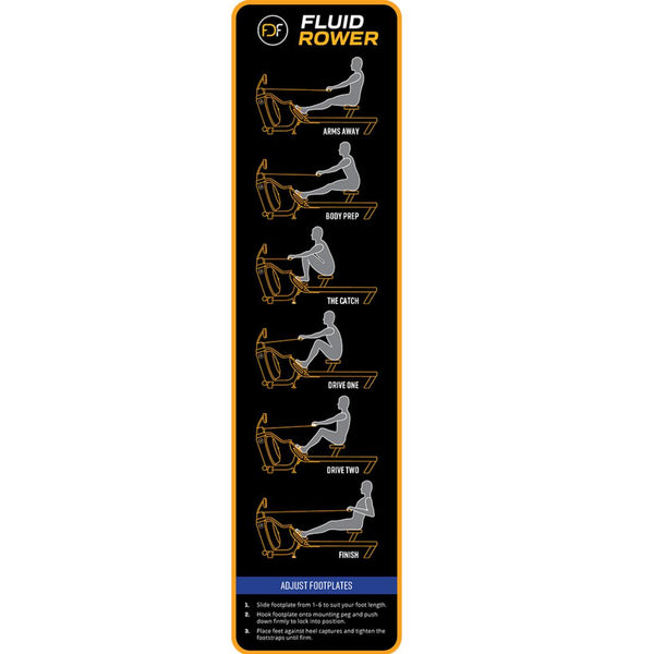 First Degree Fitness Apollo Pro V AR Indoor Water Rower, American Ash ...